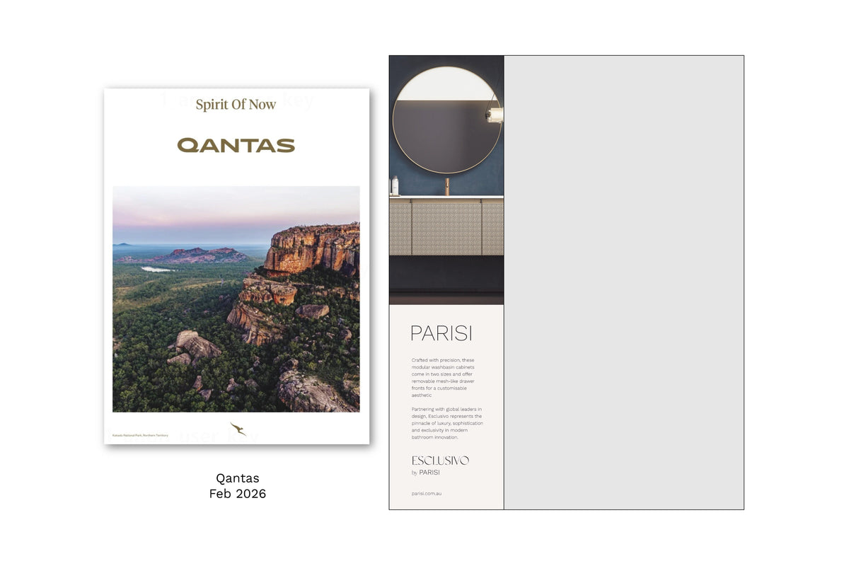Qantas Magazine Featured Advertising February 2026