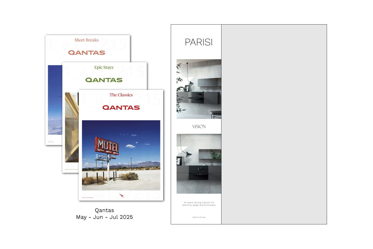 Qantas Magazine Featured Advertising May - July 2025