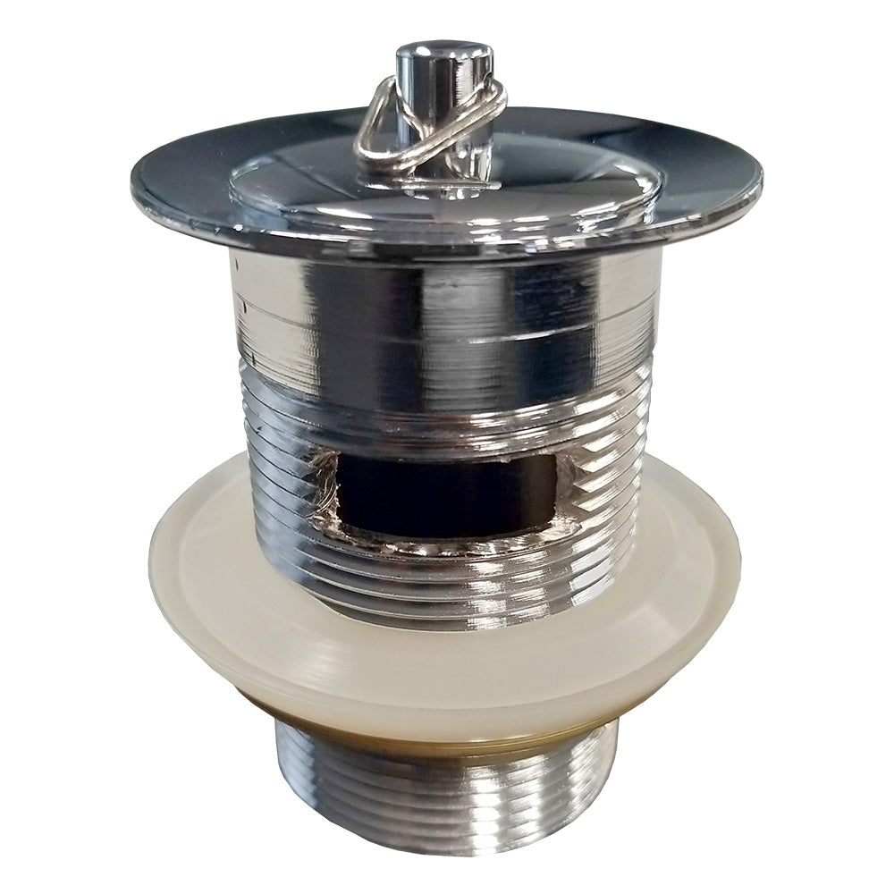 Standard Overflow Waste with Metal Plug - PARISI Plug & Waste