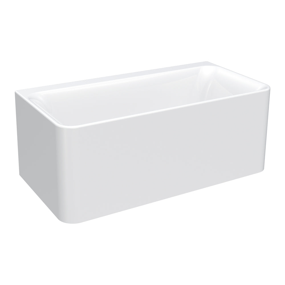 Blade 1500 Back-to-Wall Freestanding Bath - PARISI Baths