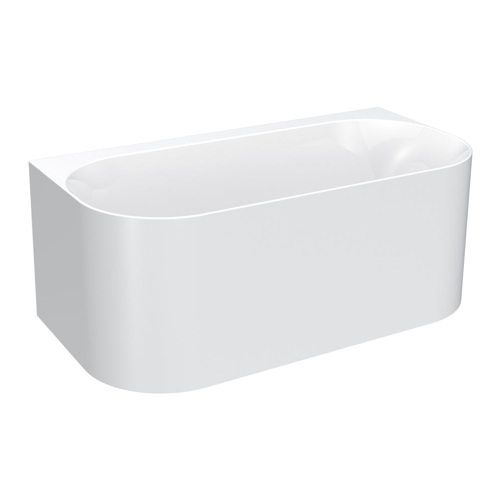 Ovation Back-To-Wall 1500 Freestanding Bath - PARISI Baths