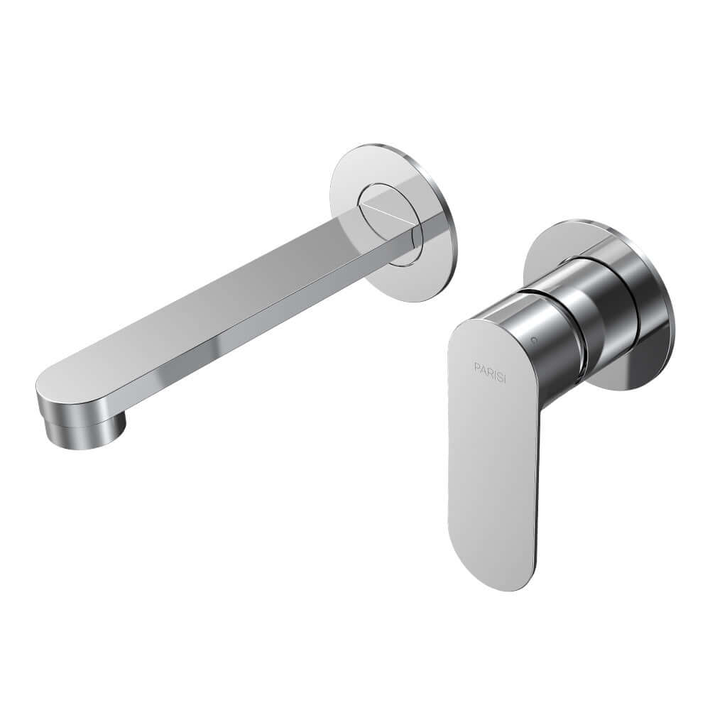 Ellisse II Wall Mixer with 160mm Spout (Individual Flanges) - PARISI ...