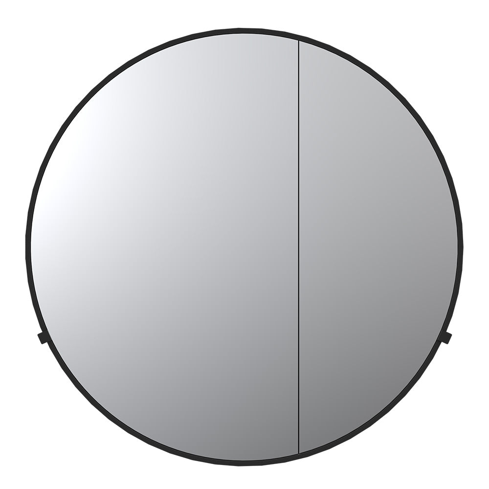 Fino Rotondo 750 Round Mirror Storage Cabinet - PARISI Mirror Storage