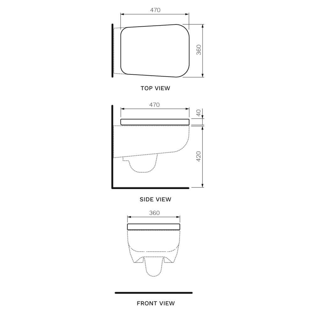 Como Soft Close Seat - PARISI Toilets