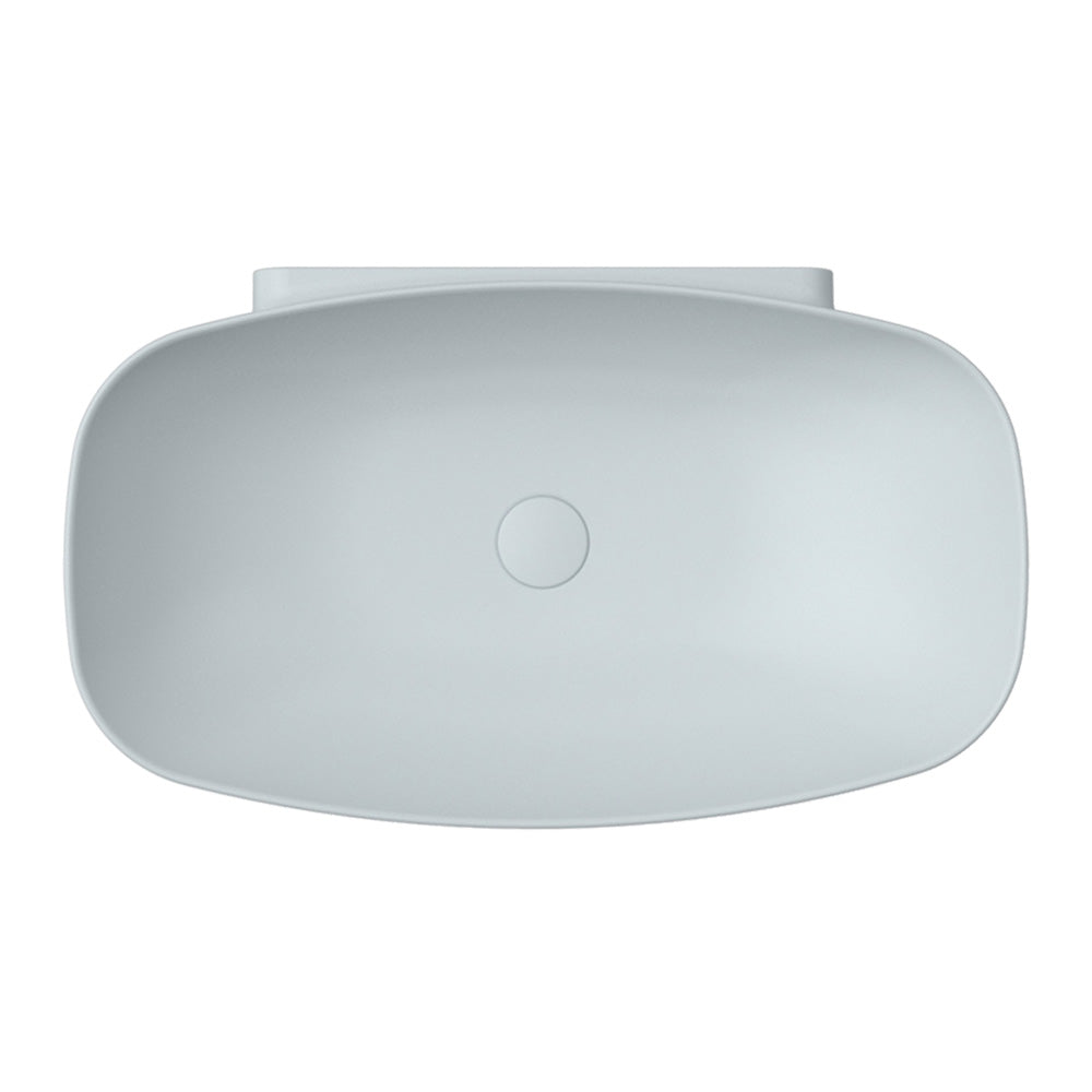 Nudaslim 75 Back to Wall Bench Basin - PARISI Basins