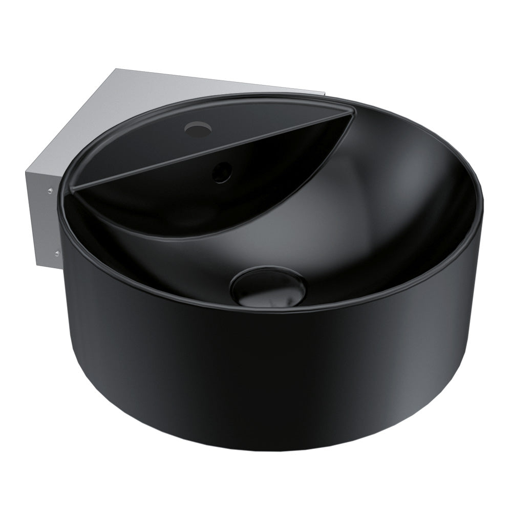 Twinset Slim 420 Wall Basin With Tap Ledge and Corner Bracket - PARISI ...