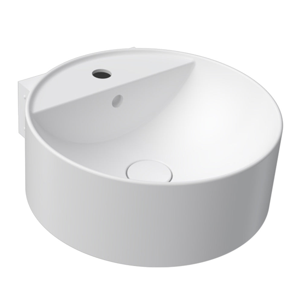 Twinset Slim 420 Wall Basin With Tap Ledge - PARISI Basins