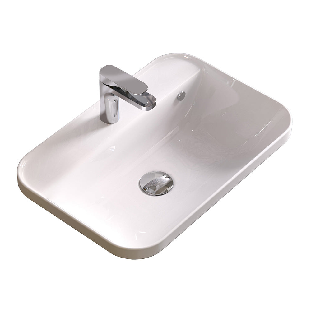 Gio Evolution 60 Inset Basin with Tap Landing - PARISI Basins