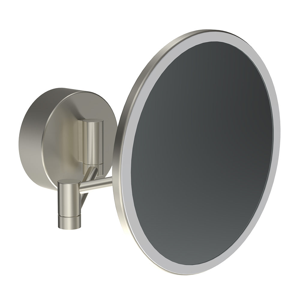 Tondo II Round Magnifying Mirror with Dual Light - PARISI Mirrors