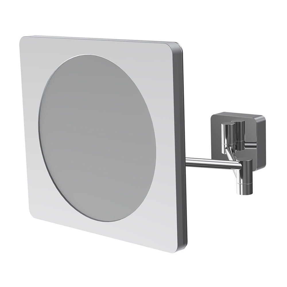 L'Hotel Square Magnifying Mirror with Light - PARISI Mirrors