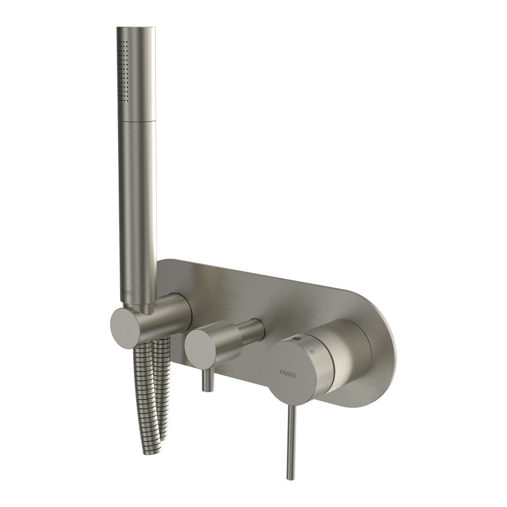Envy II Wall Mixer with 3-Way Diverter and Handshower - PARISI Bathroom ...