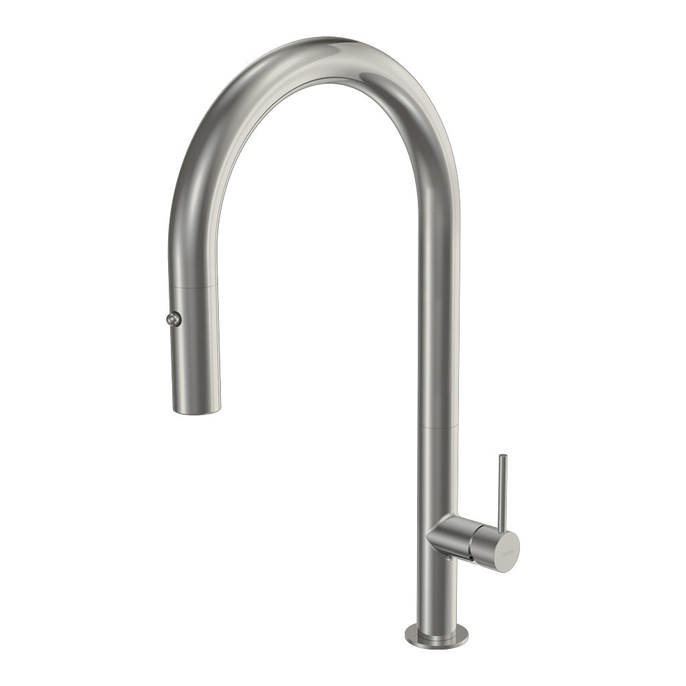 Envy 30 Kitchen Mixer with Round Spout and Pull Out Spray - PARISI ...