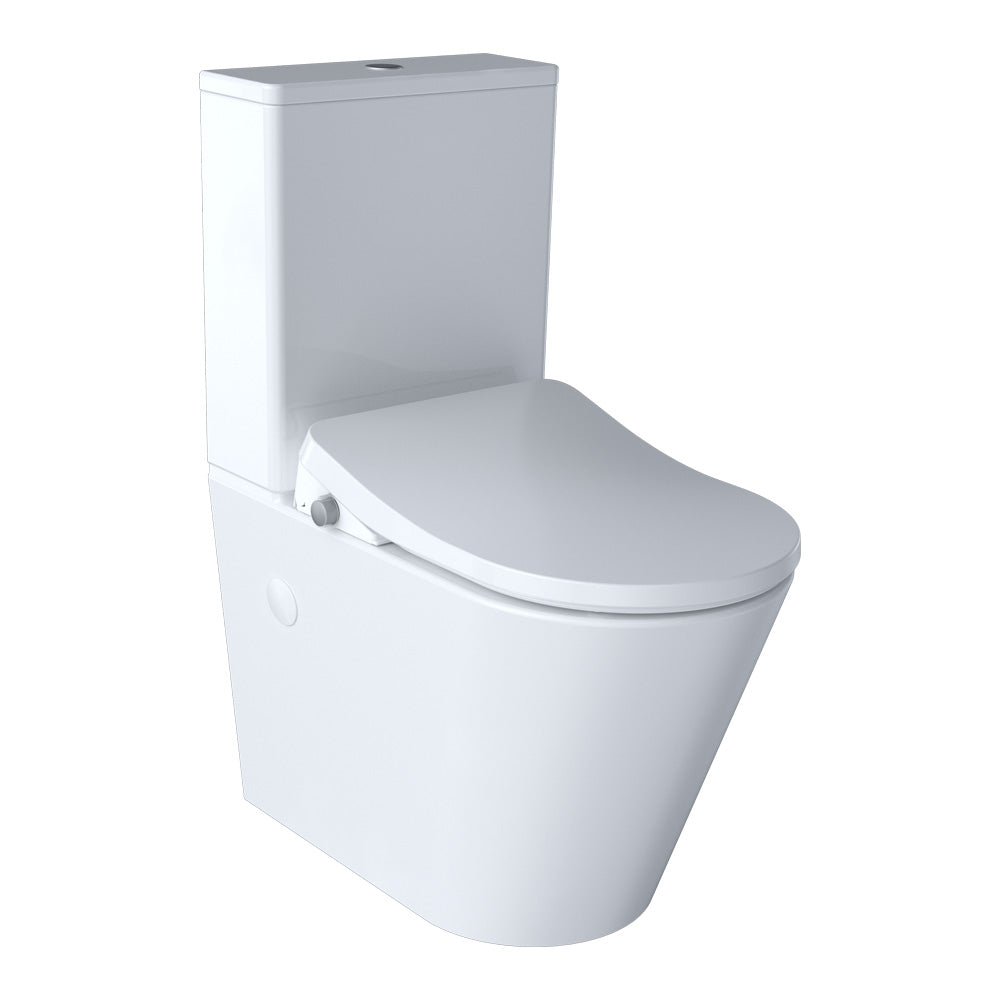 Serena Smart Toilet Suite (Bottom Inlet Bidet Seat) - PARISI Toilets