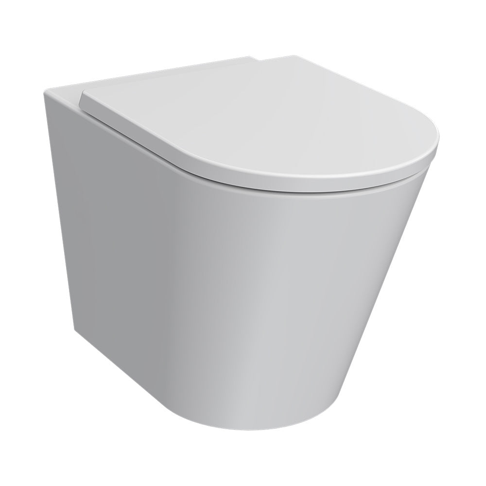 Linfa Wall Faced Pan Rimless (including Soft Close Seat) - PARISI Toilets