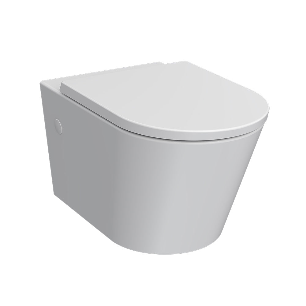 Linfa Wall Hung Pan Rimless (including Soft Close Seat) - PARISI Toilets