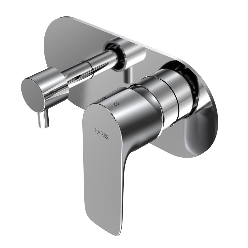 Slim II Wall Mixer with 2-Way Diverter - PARISI Bathroom Tapware