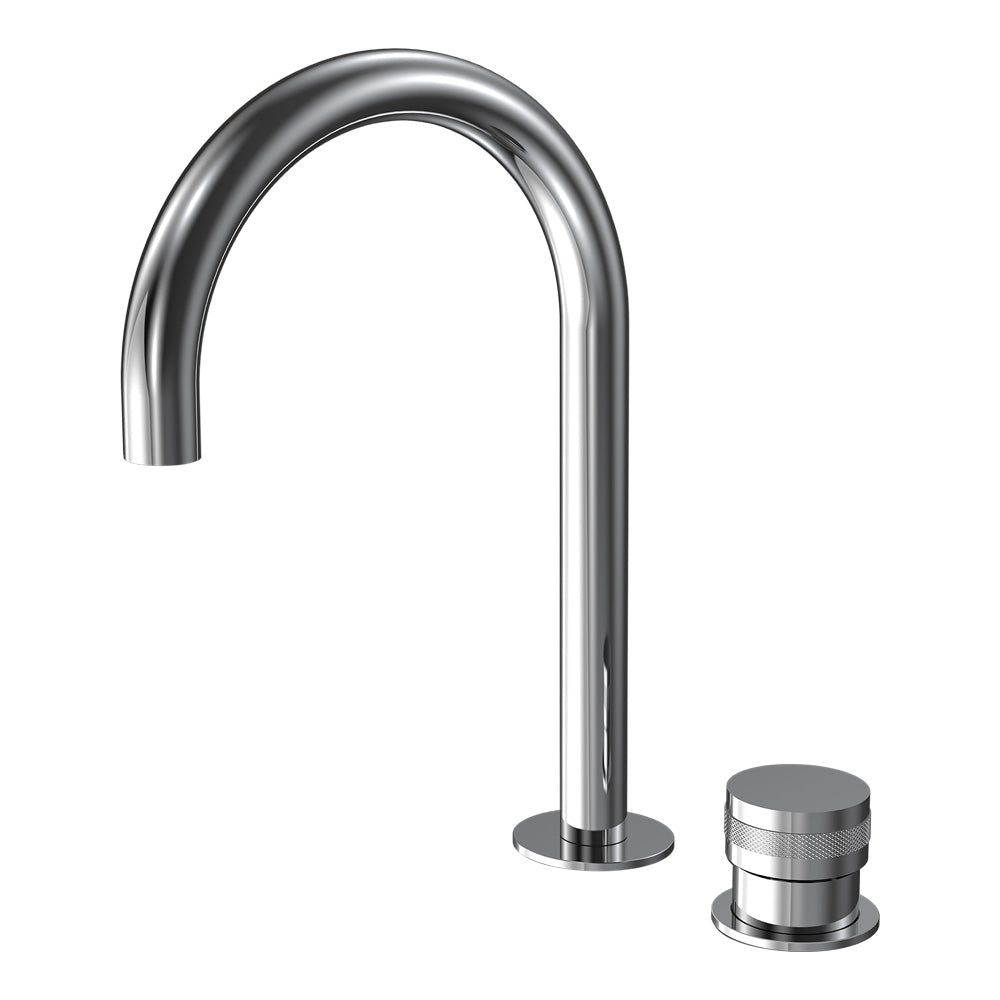Todo II Hob Mixer with Round Swivel Spout - PARISI Bathroom Tapware