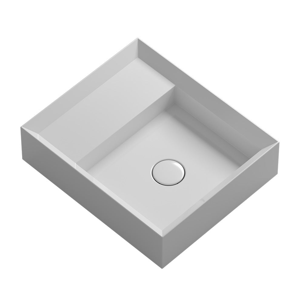 Cut Wall Basin with Platform (38x45x12H) - PARISI Basins