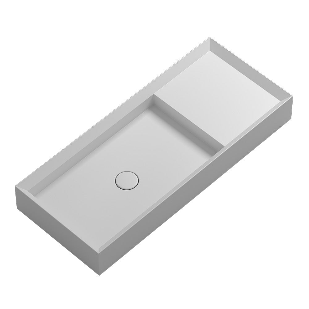 Cut Bench Basin with Platform (90x38x12H) - PARISI Basins