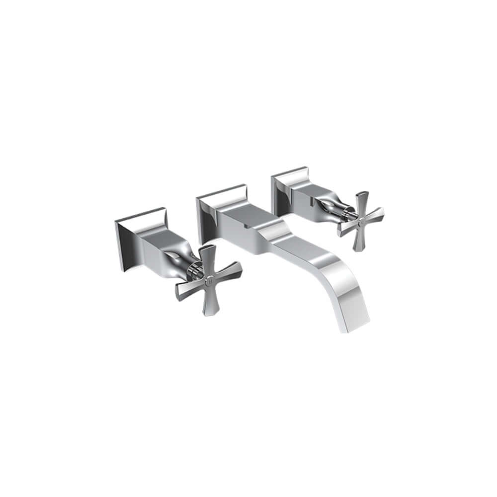 Jazz Wall Basin Set with Spout - PARISI Bathroom Tapware