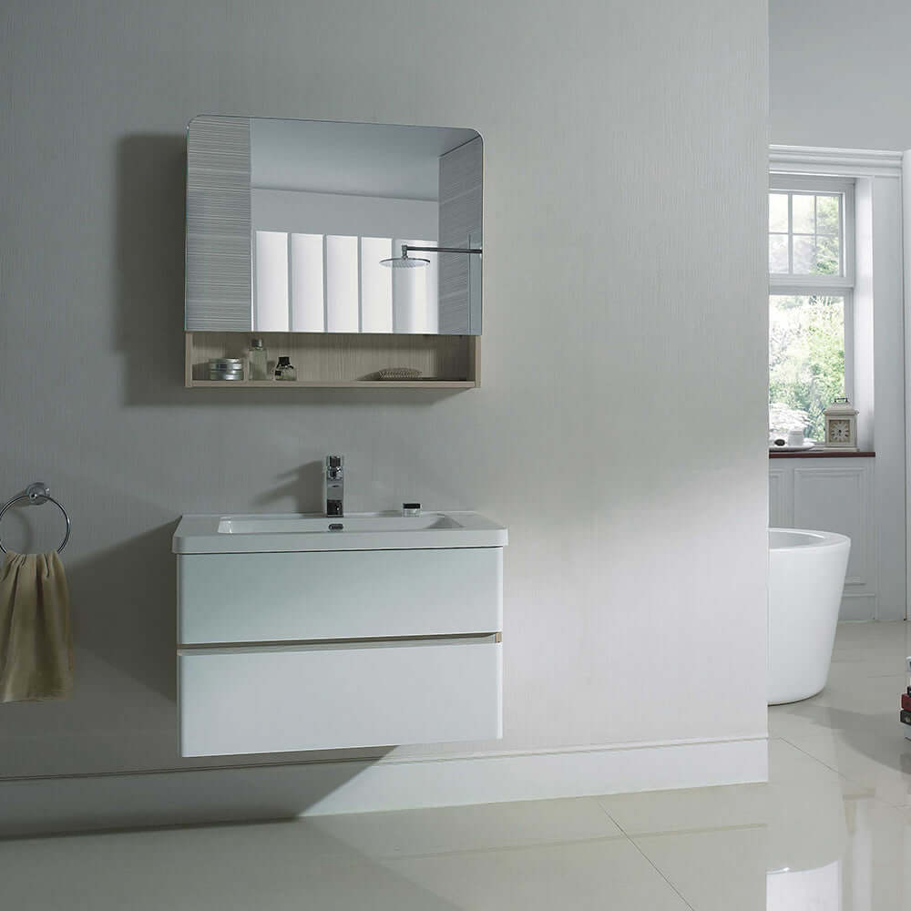 Lotus Ash 1000 Mirror Cabinet - PARISI Mirrors