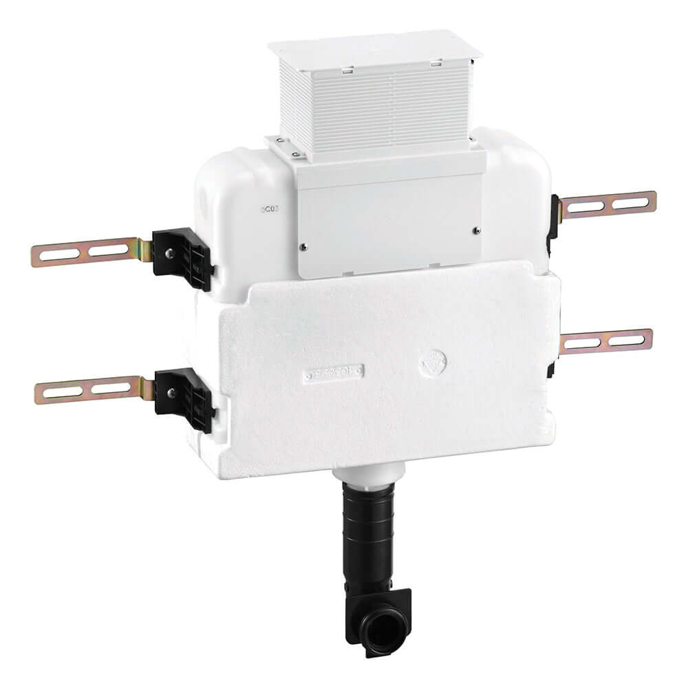 Front/Top Flush Concealed Cistern (Mechanical) Adjustable Flush Pipe ...