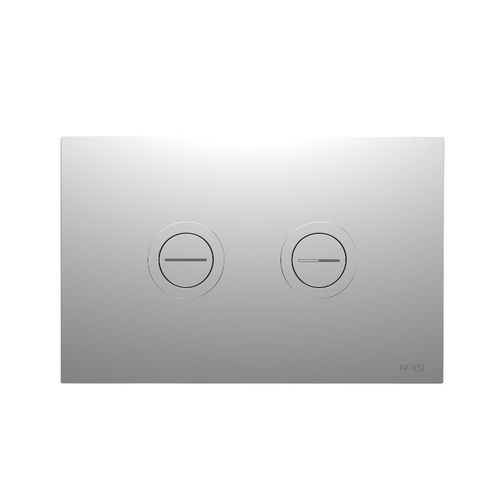 Twin Button Set on Metal Plate for PA111/PA121 - PARISI Toilets