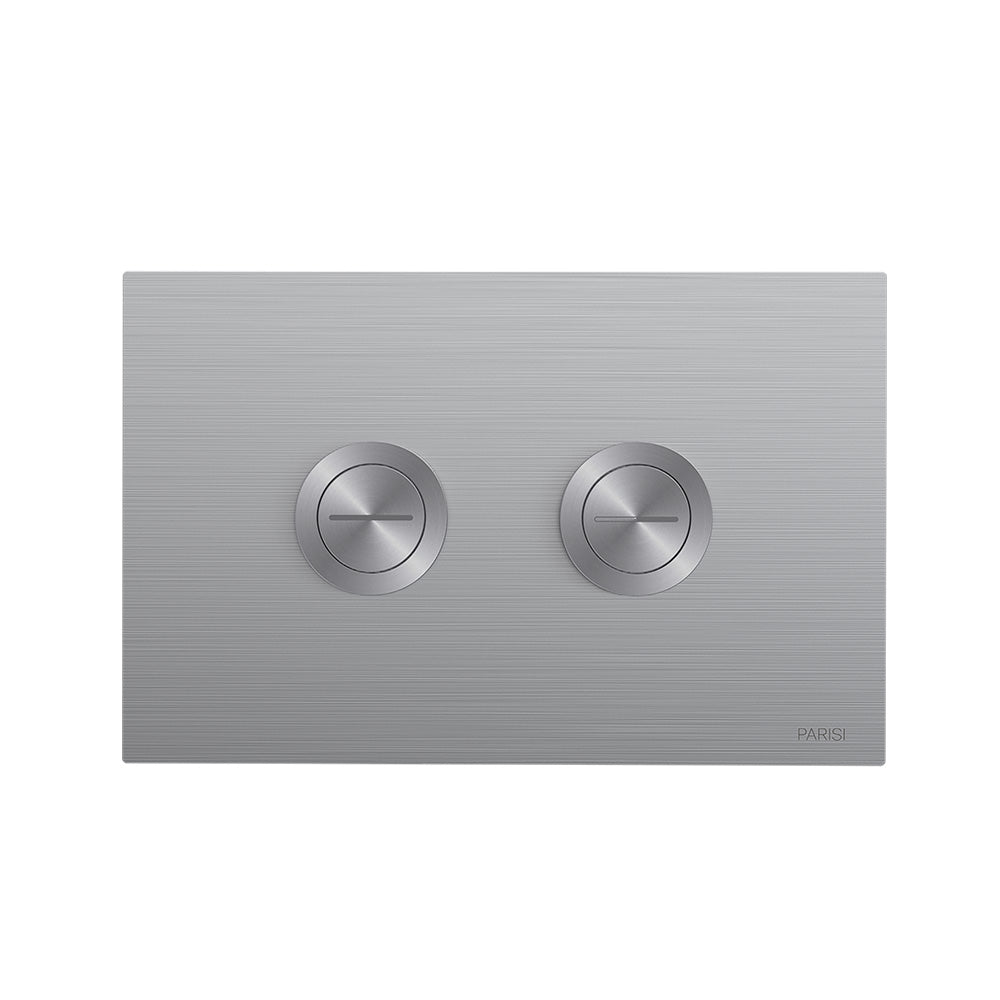 Twin Button Set on Metal Plate for PA111/PA121 - PARISI Toilets