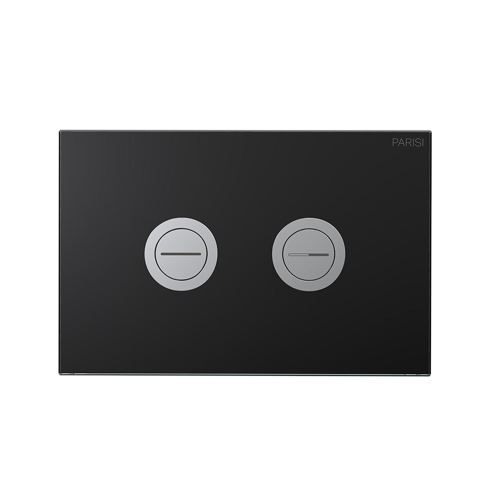 Twin Button Set on Glass Plate for PA136/PA141 (low level cisterns ...