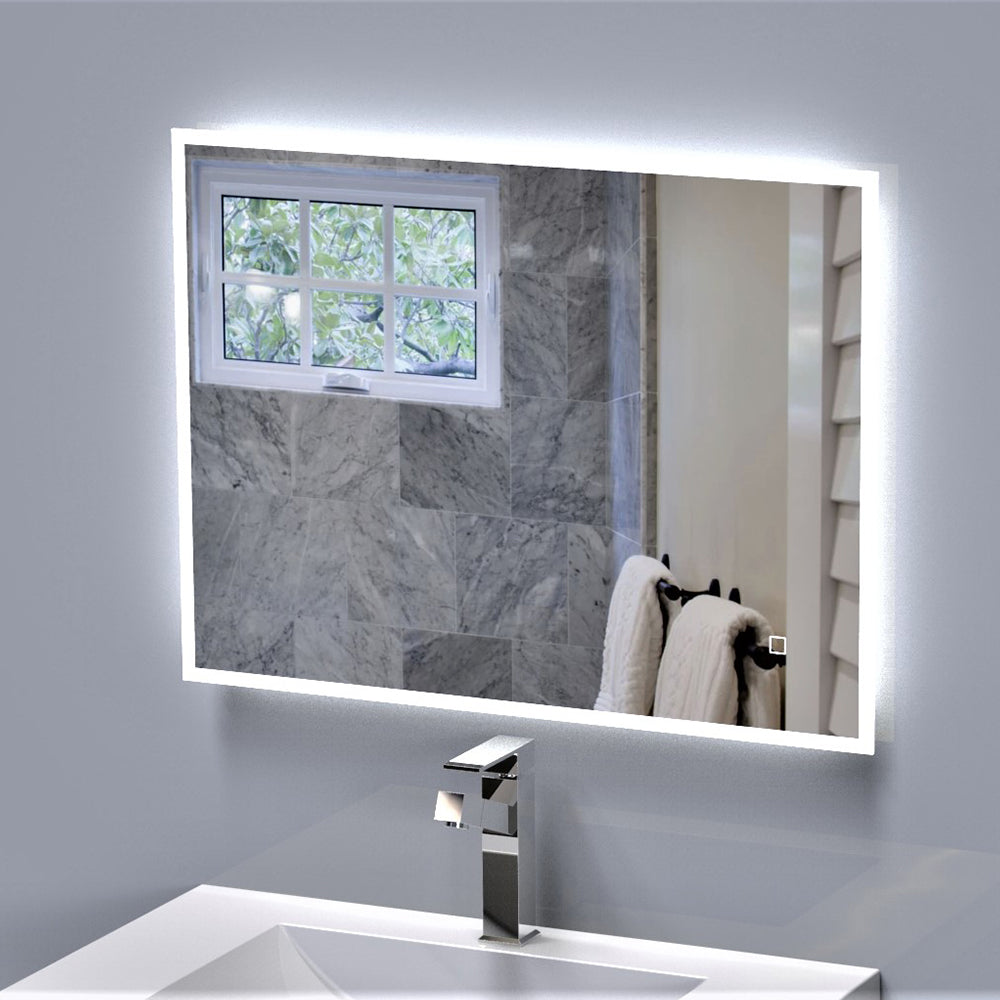 Pure Luce Progressive LED Mirror 800x600mm - PARISI Mirrors