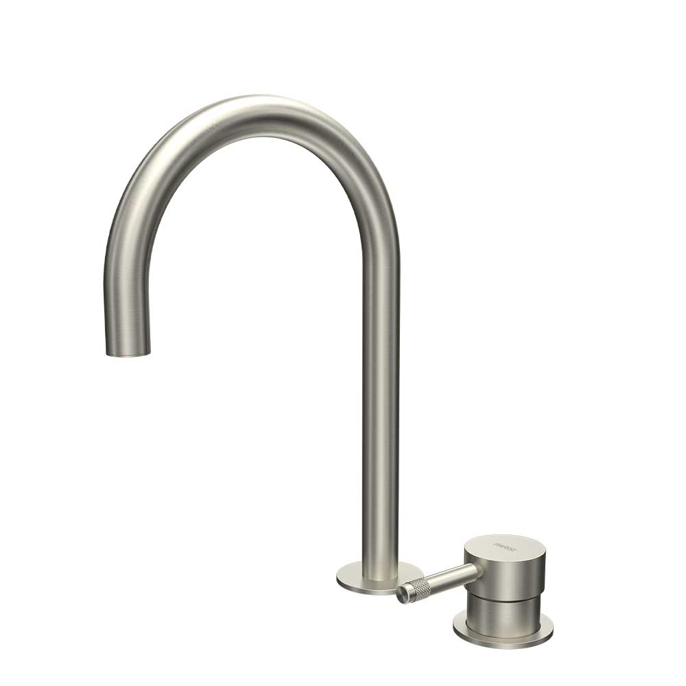 Tondo II Hob Mixer with Round Swivel Spout - PARISI Bathroom Tapware