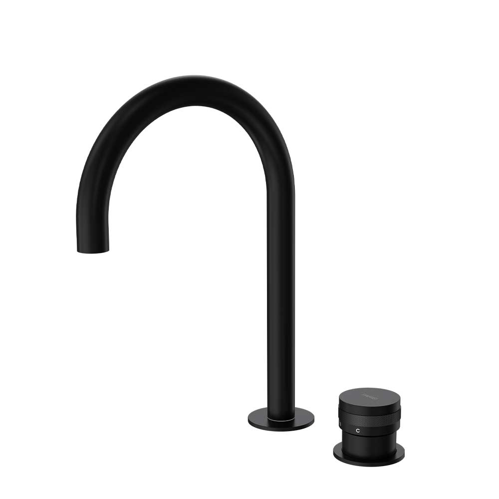 Todo II Hob Mixer with Round Swivel Spout - PARISI Bathroom Tapware