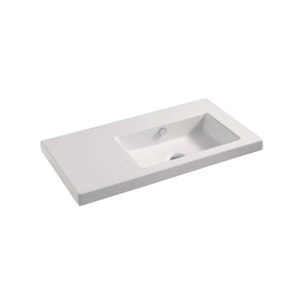 Laser 80 SX Wall Basin - PARISI Basins