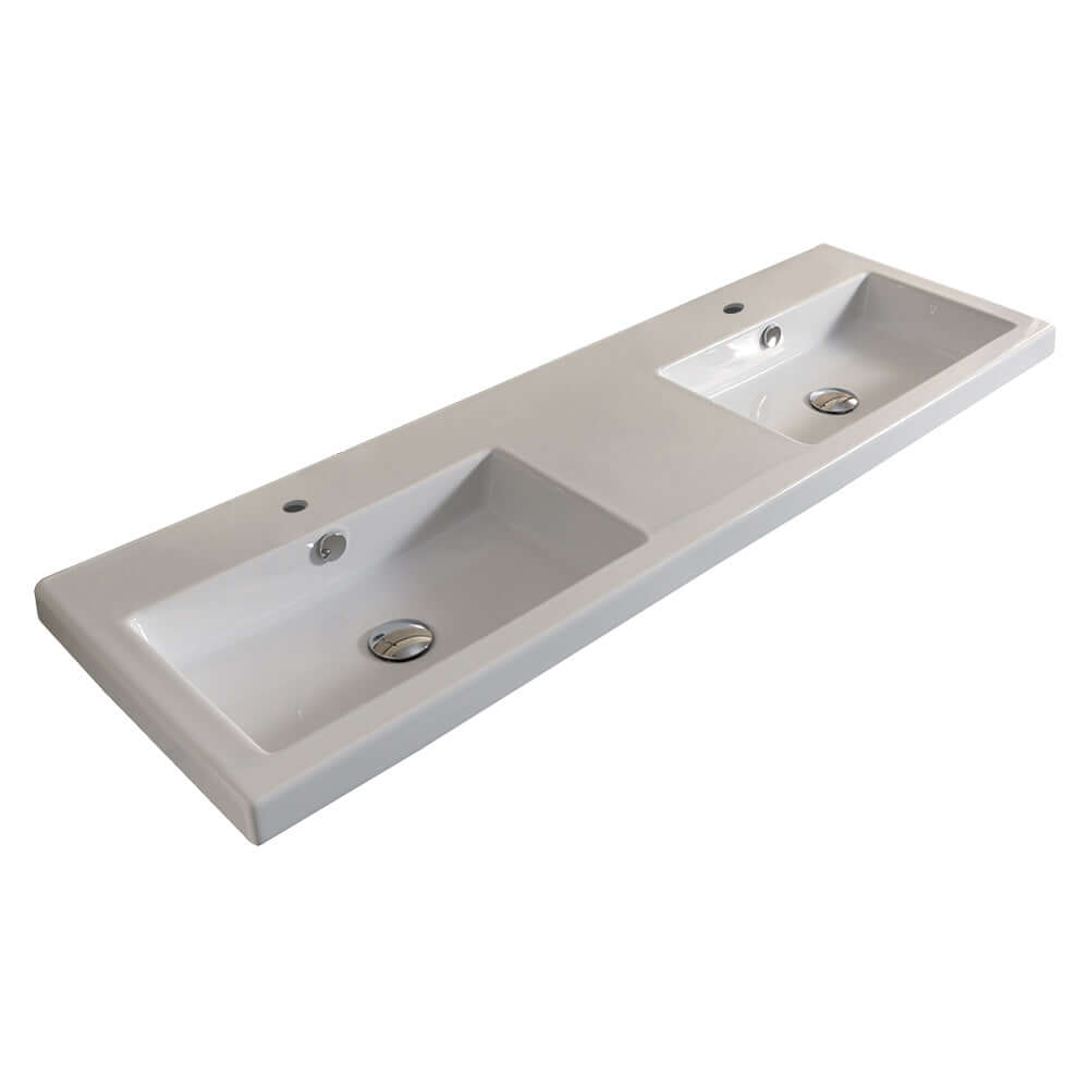 Laser 140 Back to Wall Inset Basin - PARISI Basins