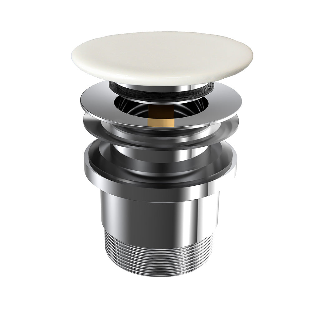 Valdama Constant Flow Waste with Flat Gloss White Ceramic Top ...